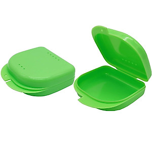 YOOHUA 10PCS Orthodontic Container Case for Retainer Mouthguard Dentures