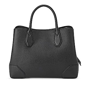 NINE WEST Brooklyn Jet Set Satchel, Black
