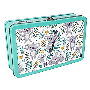 Find It Tin Pencil Supply Box FT07593 Koala Bears Standard