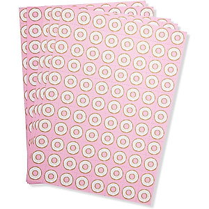 36 Pack Donut Bingo Cards for Girl Birthday Party, Donut Grow Up Game for Family (5 x 7 Inches)