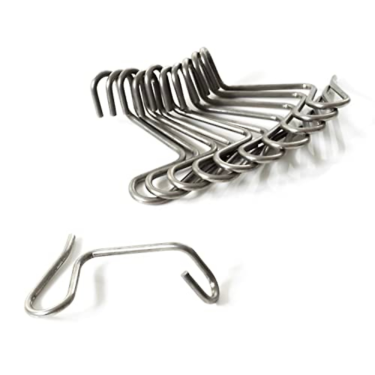 QOOLYN 40 PCS Fence Tighteners with 2 Tensioning Handles-Barb Wire Fence Tools-Fence Tightener Tool-Barbed Wire Fencing Tools