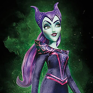 Disney Princess Hasbro Villains Maleficent Fashion Doll,Accessories and Removable Clothes,Disney Villains Toy for Kids 5 Years and Up