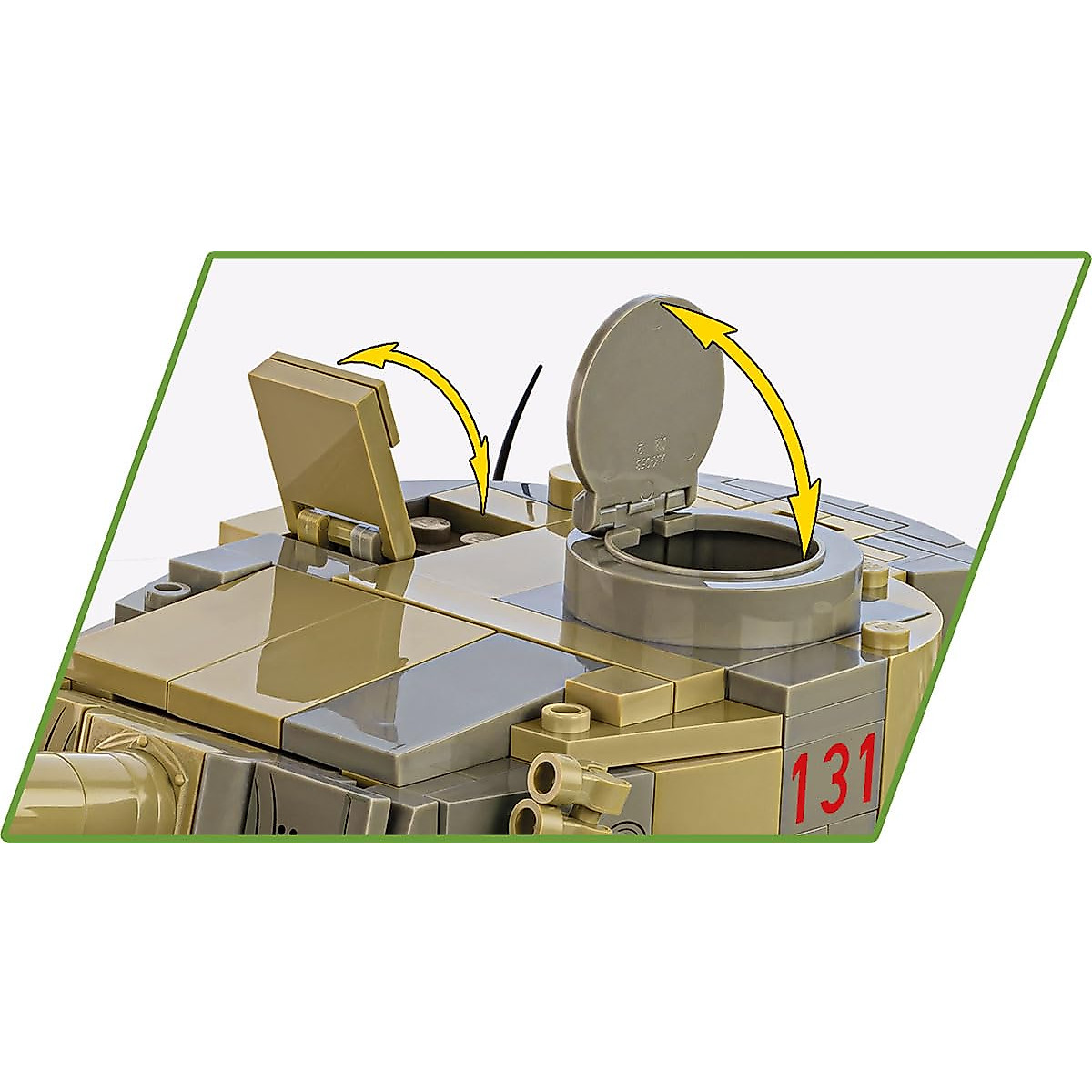 COBI Historical Collection WWII Panzer VI Tiger 131"