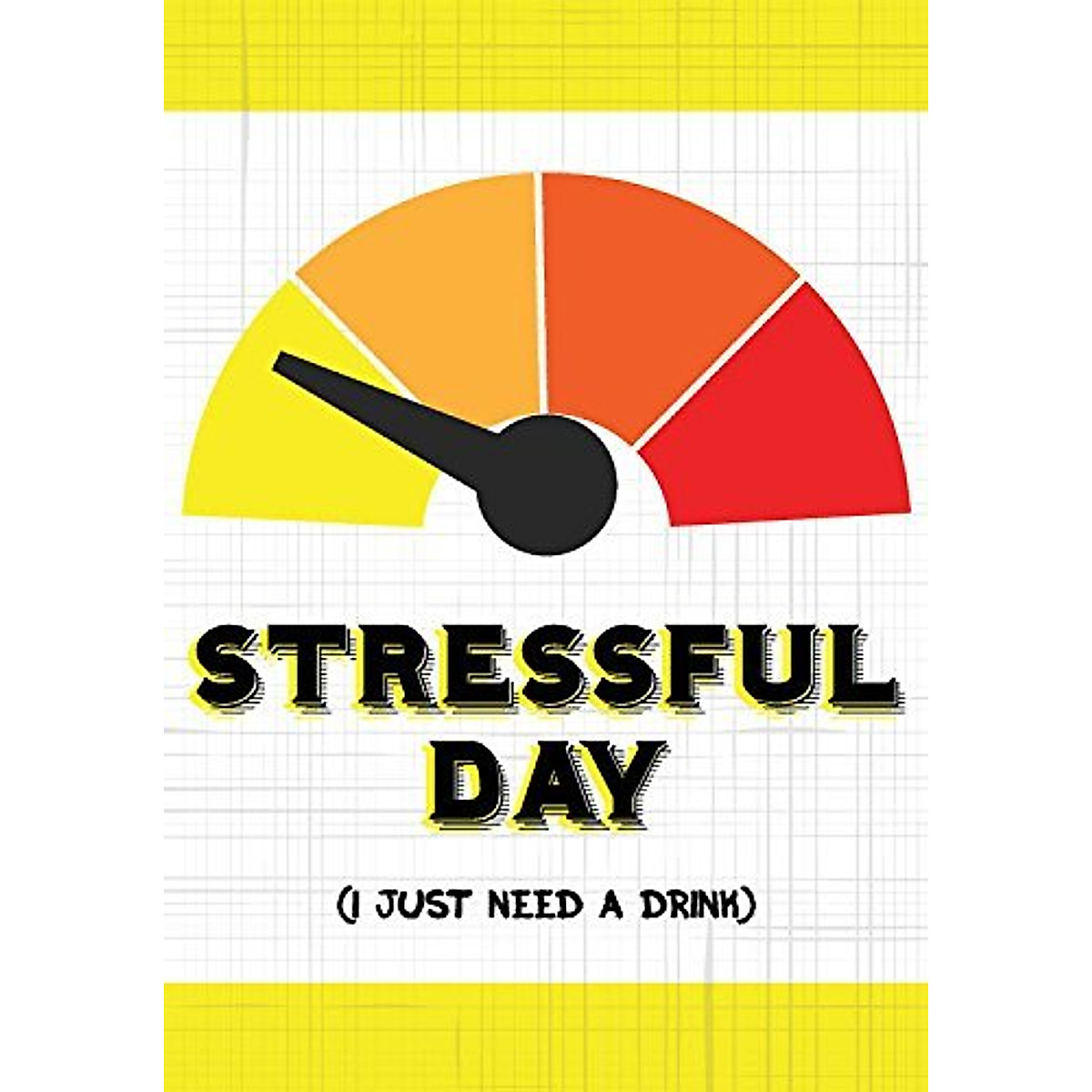 Stressful Day Wine Label Set - set of 4 - Exactly like Photo