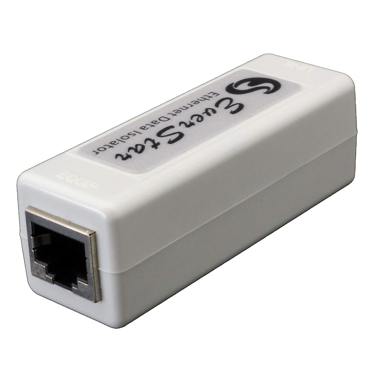 EverStar MI-300 Ethernet Galvanic Isolator for Apple/Android TV, Hi-Res Audio Systems (RJ45) | Ethernet Signal Noise Filter | Light Gray
