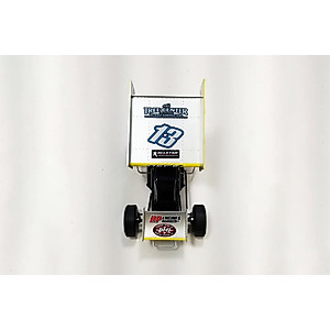 ModelToyCars 2022 Winged Sprint Car, #13 Justin Peck - Acme A1822007-1/18 Scale Diecast Car