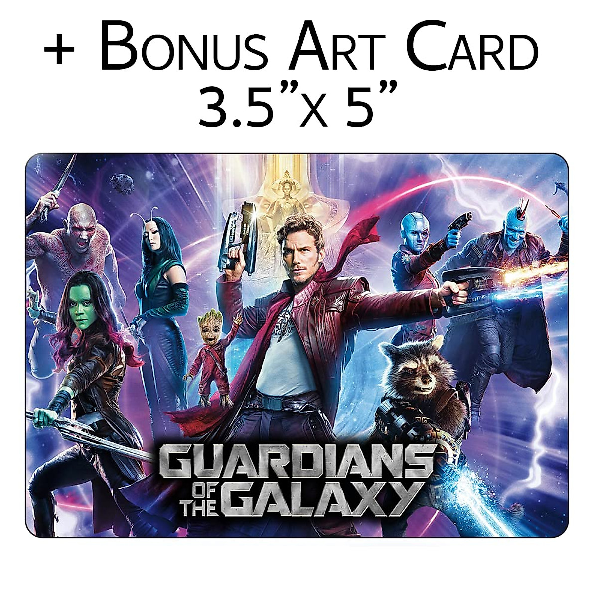 Guardians Of The Galaxy DVD Collection Vol 1-3 + Including Bonus Art Card