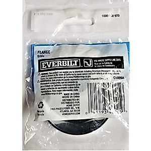 Everbilt 3/4 in Flat Chrome Plated Flange, 2-Pack