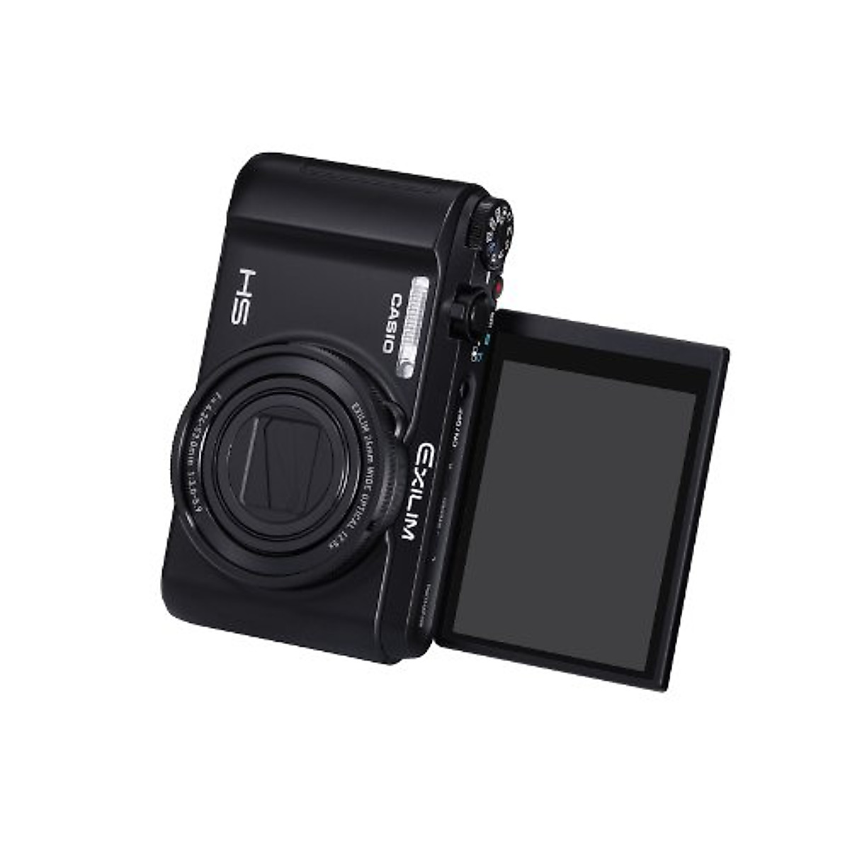 Casio High Speed Exilim Ex-zr1000 Digital Camera Black Ex-zr1000bk - International Version (No Warranty)