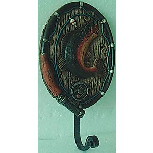 Fish Hook for Towel Hat Coat Hangers Room Bathroom Decor
