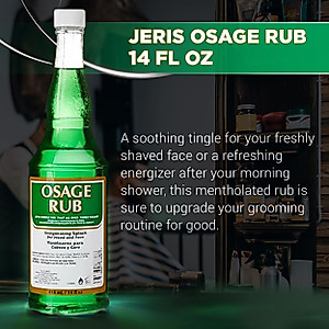 Clubman Jeris Osage Rub Professional Size, 14 fl oz