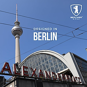 BERLINER BAGS Premium Leather Backpack Lille, Laptop Bag and Travel Rucksack for Men Women - Black