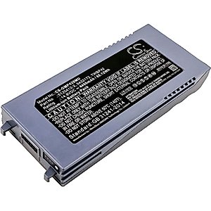 SCESMIA Replacement Battery for Echographe Logic-E Echographe Logiq I Echographe Vivid E Logiq E Logiq I Ultrasound Machines Vivid e Vivid E Ultrasound 14.8V/4400mA