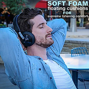 Philips SHP6000 Wired Headphones Studio Monitor & Mixing DJ Stereo Headsets Over Ear Headphones Wired Noise Isolation with High Resolution Audio, Deep Bass and Superior Comfort (Renewed)