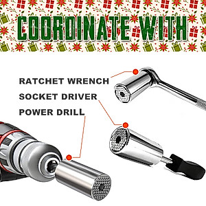 ONEAGE Gifts for Husband Him Men I LOVE YOU,Universal Socket(7-19mm),Stocking Stuffers Christmas Gifts,Valentines Fathers Day Anniversary Birthday Gifts,Tool Gadgets for Men