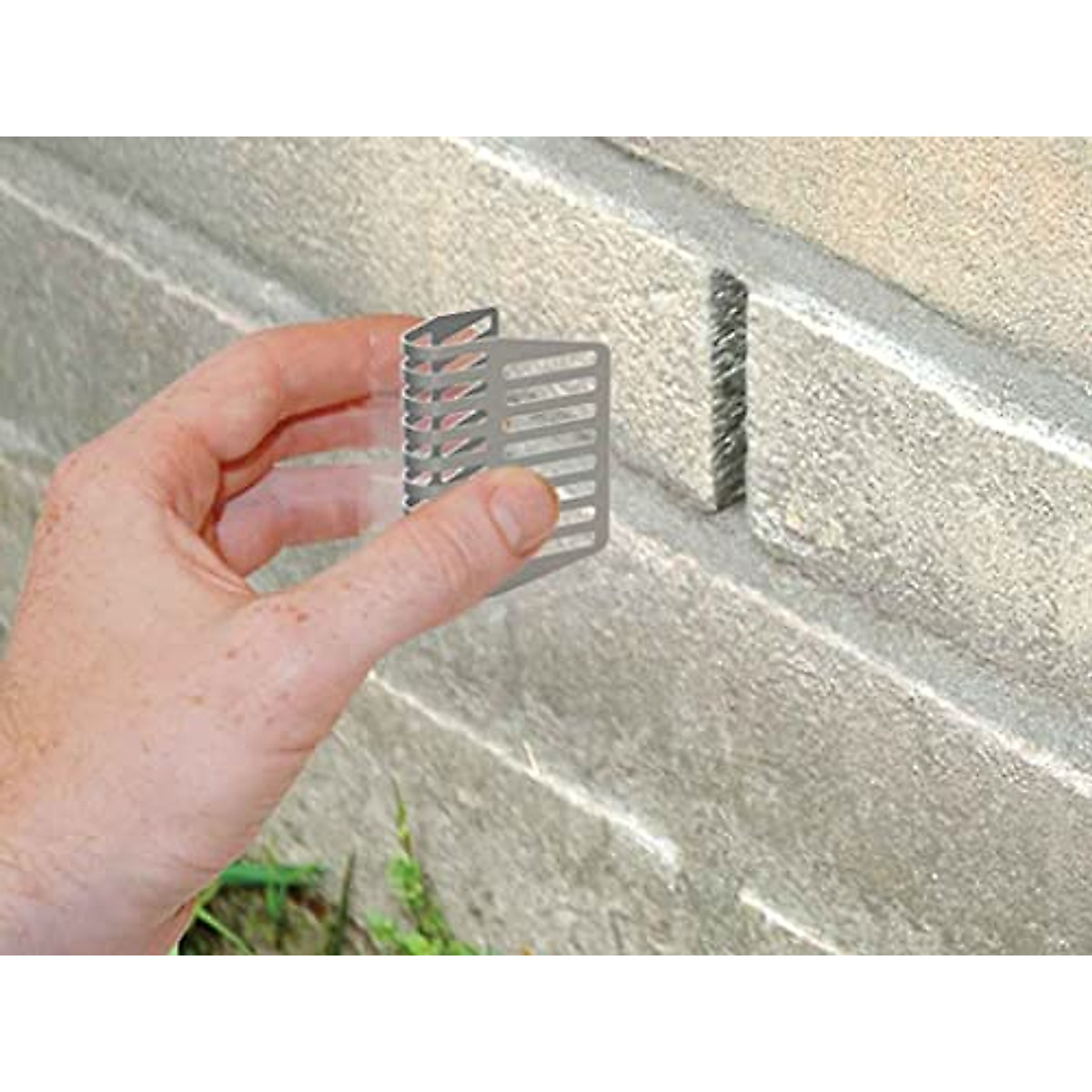 Rid-O-Mice Stainless Steel Brick Weep Hole Covers (80, 2.75 Inch) Stops and Keeps Out Mice, Wasps, Bees, Lizards, Snakes, Scorpions and Many Insects.