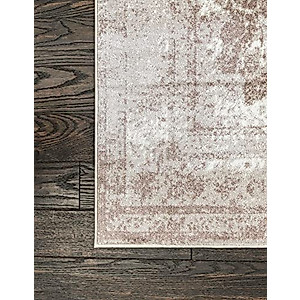 Unique Loom Sofia Collection Area Rug - Salle Garnier (8' x 10', Beige/ Ivory)