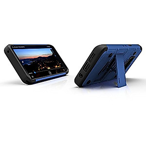 Samsung Galaxy S8 Plus Case, Zizo [Bolt Series] w/ [Galaxy S8 Plus Screen Protector] Kickstand [12 ft. Military Grade Drop Tested] Holster Clip - S8+