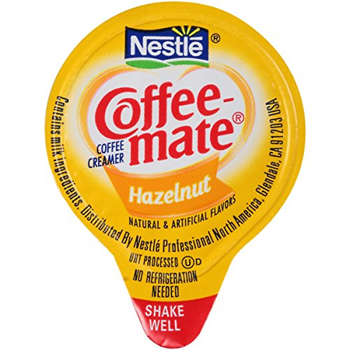 Nestle Coffee mate Coffee Creamer, Hazelnut, Liquid Creamer Singles, Box of 360 Singles