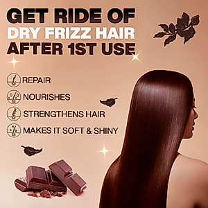 Perfect Liss Keratin Hair Treatment - Repair Nourishment for Curly, Unruly Hair - Vitamin Straightening and Smoothing Beauty KIT 16 fl oz