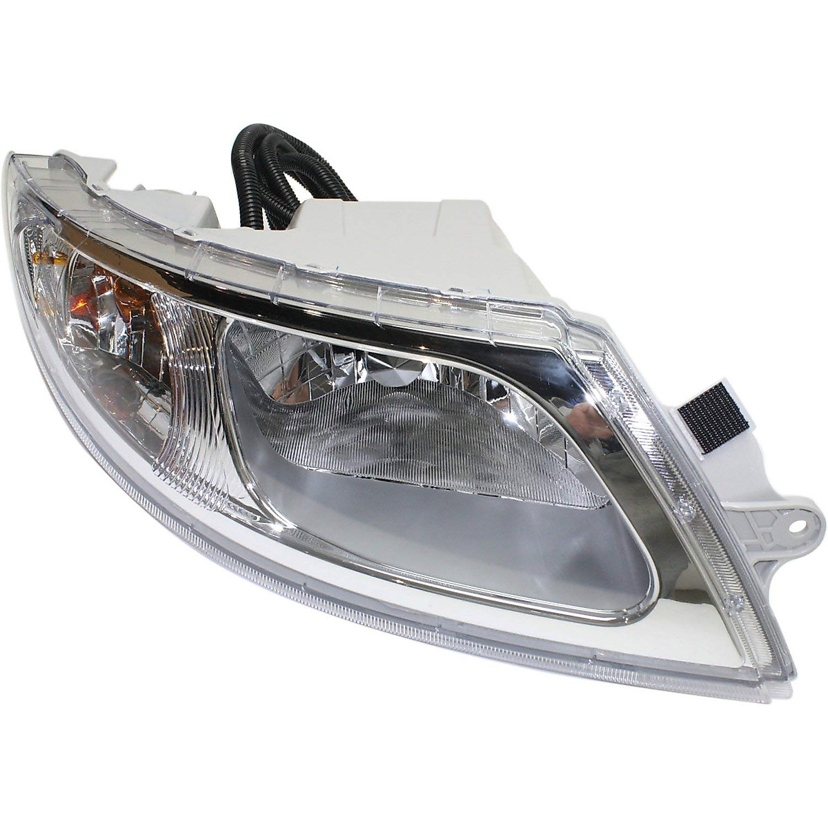 Evan Fischer Headlight Set Compatible with 2002-2016 International 4400LP 4400 Left Driver and Right Passenger Side Halogen With bulb(s)