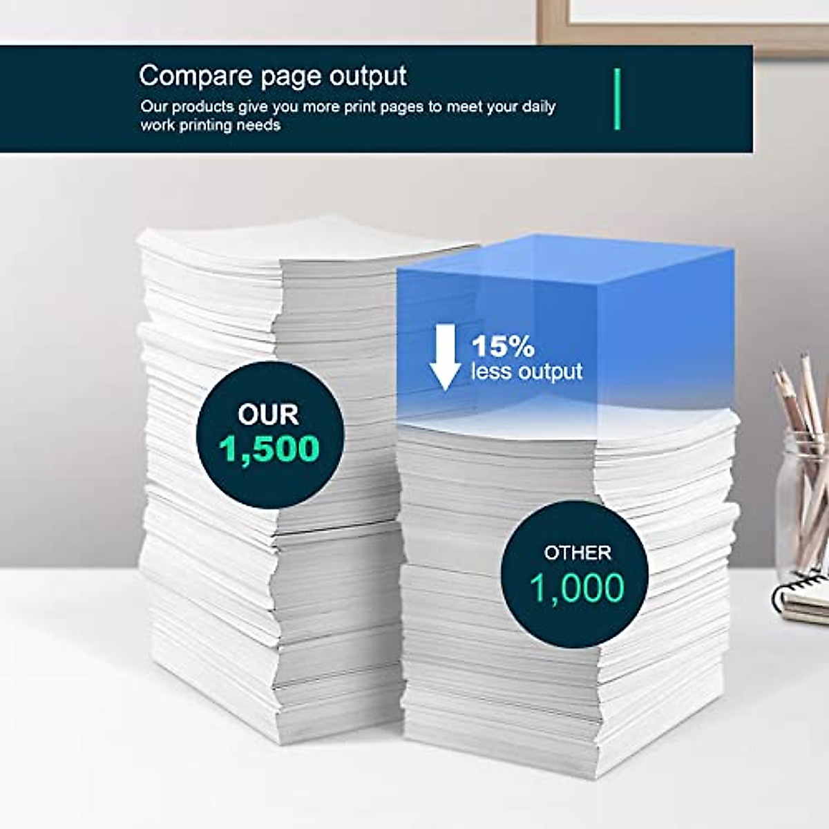 D111S MLT-D111S Black Toner Cartridge - Replacement for Samsung 111S MLT-D111S Toner Xpress M2020 M2020W M2022 M2022W M2070 M2070F M2070FW M2070W Printer, 2 Pack
