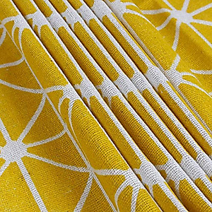 Zollyss Refrigerator Cover Sea Cotton Cloth Anti-dust Cover Fridge Towel dust Cover Freezer Refrigerator Desktop Sundries Washing Machine Organize Storage Bags (Yellow)