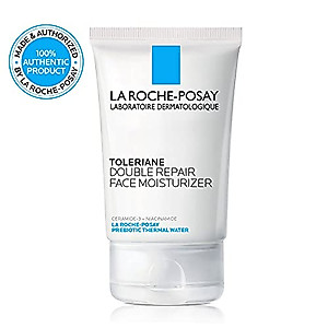 La Roche-Posay Toleriane Double Repair Face Moisturizer, Daily Moisturizer Face Cream with Ceramide and Niacinamide for All Skin Types, Oil Free, Fragrance Free