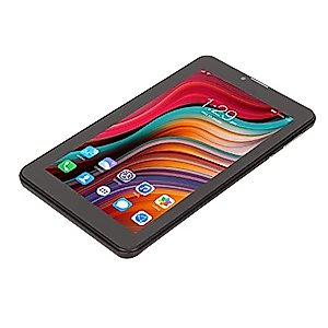 Naroote 7 Inch Tablet, HD Tablet Black Up to 128GB Octa Core 4GB 32GB 6000mAh Capacity 10.0 (US Plug)