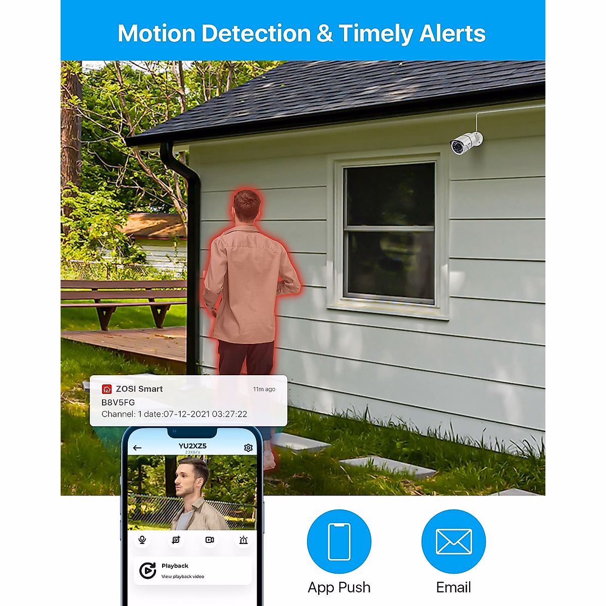 ZOSI 16Channel 4K PoE Home Security Cameras System,8MP 16CH H.265 CCTV NVR with Hard Drive 4TB and 16 x 5MP Surveillance PoE IP Cameras Indoor Outdoor,120ft Night Vision,Remote Access,24/7 Recording