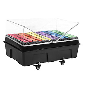 Clone Machine 96 Site, Aeroponic Cloning System Using 2 in Neoprene Insert Collars with Free Cloner Humidity Dome for Plant Cutting Propagation