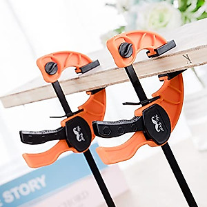 Mr. Pen- Bar Clamps For Woodworking, 6", 2 Pack, Clamp/Spreader, Quick Grip Clamps, Woodworking Clamps, Bar Clamps, Quick Clamps, Trigger Clamp, Quick Clamps for Woodworking.