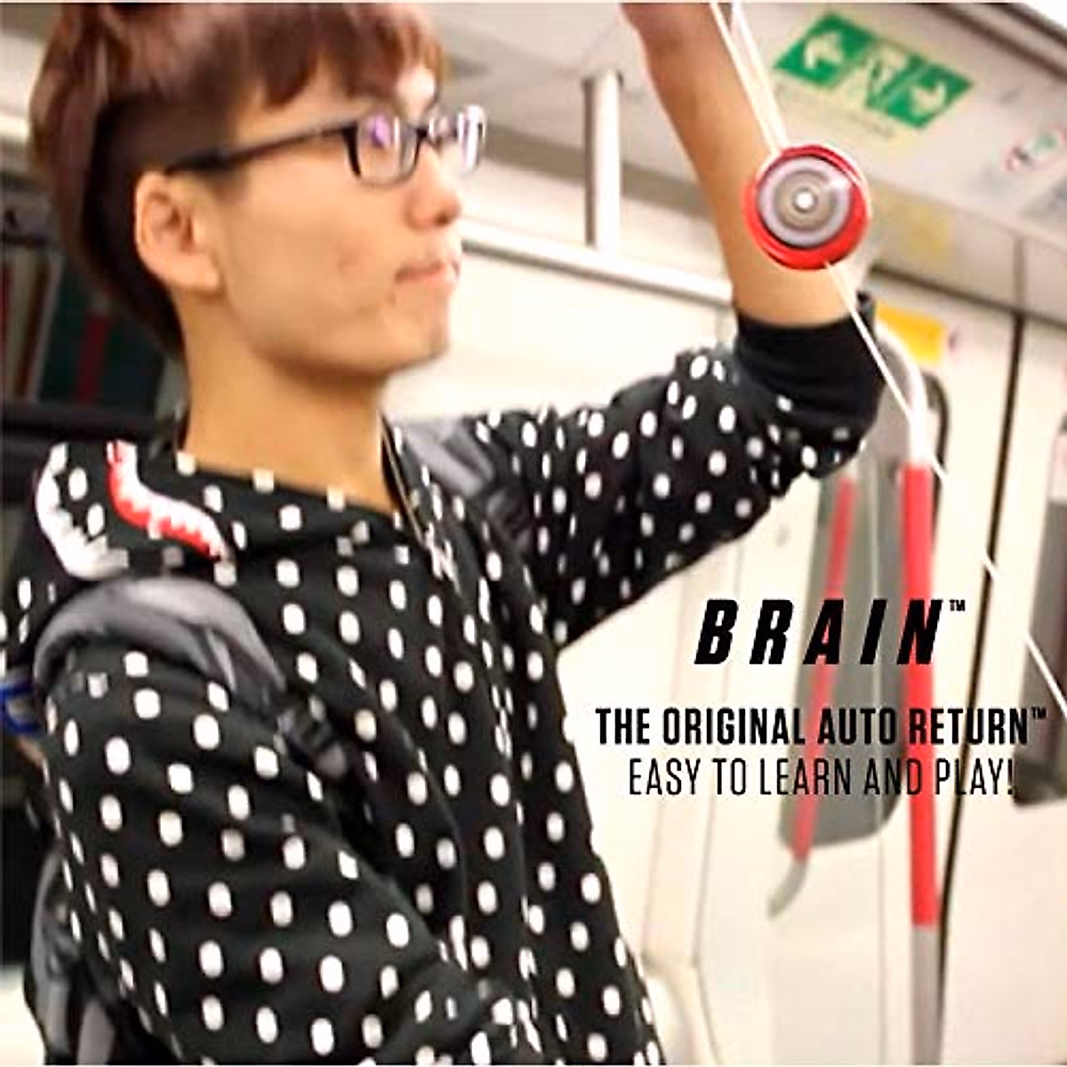 Yomega 2 Legendary Spinners The Original Yoyo with A Brain & Spectrum Light up Fireball Transaxle YoYo with LED Lights for Kids, Beginner, Intermediate and Pro Level String Trick Play (Brain-Spectrum)