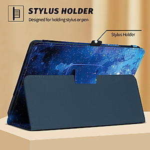 Famavala Folio Case Cover for 10.1" Amazon Fire HD 10 / Fire HD 10 Plus Tablet [13th/11th Generation, 2023/2021 Release] (BlueSky)