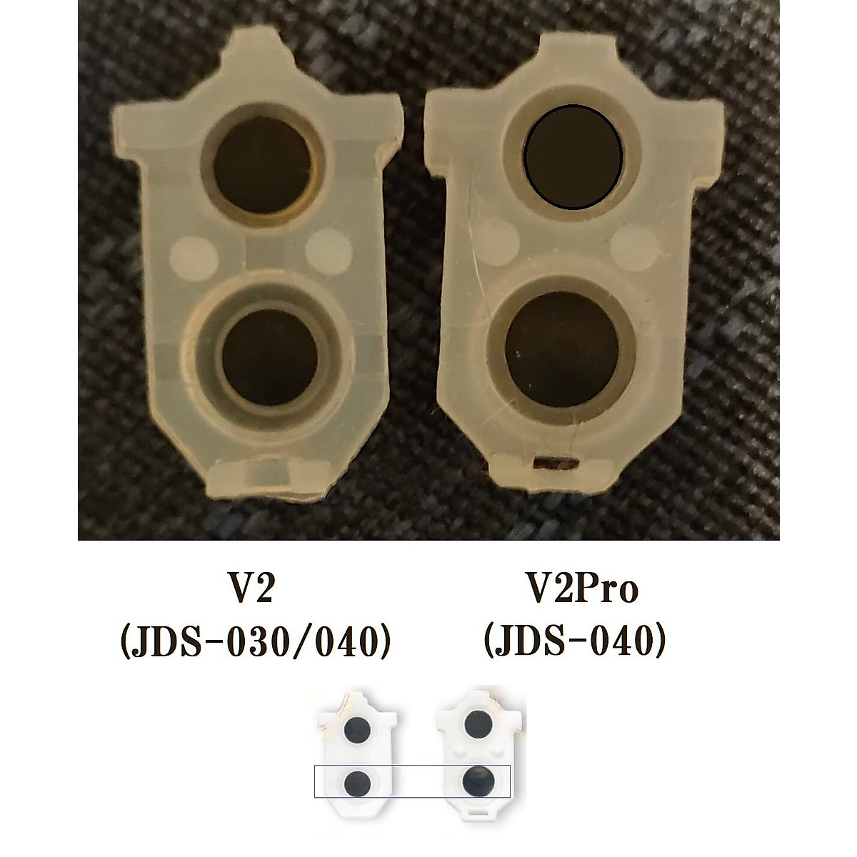 SRPJ (PS4) P4 Controller Replacement Rubber Pad V2Pro JDS-040 (Base) SRPJ2066