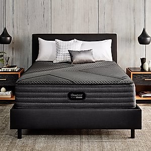 Beautyrest Black Hybrid LX-Class 13.5” Medium Cal King Mattress, Cooling Technology, Supportive, CertiPUR-US, 100-Night Sleep Trial, 10-Year Limited Warranty