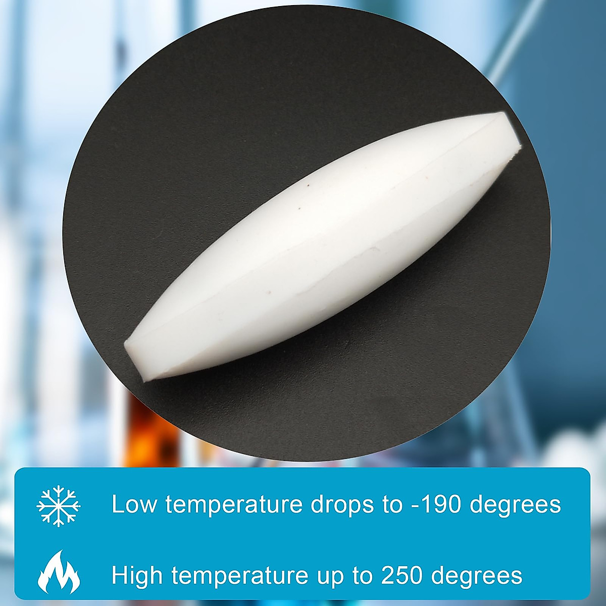 Magnetic Stirrer Stir Bar Big 2.8 inch Length PTFE Magnetic Mixer Stir Bars,1 Piece