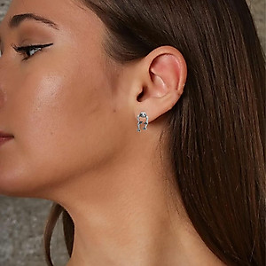 Frog Gifts Frog Earrings for Women Trendy 3D Sliver Frog Earrings for Women Cool Stuff Animal Post Studs Earrings Unique Trendy Stuff Frog Jewelry Gifts Stuff for Women Gifts for Teacher