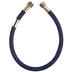 Trident Marine 1014-3838-24 L.P. Gas Supply Line Hose, 2', Brass Fittings