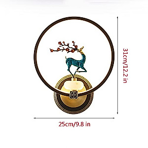 Lighting Wall Lamps, Decorative Wall Lamps New Chinese Style Living Room Background Wall Lamp Bedroom Bedside Lamp Zen Chinese Style Lamps And Lanterns Zen Lighting Bracket Light LED Nightlights Senso