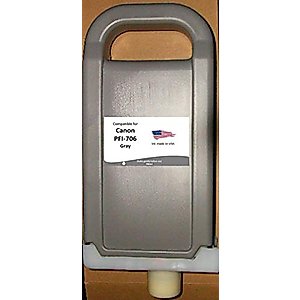 Non-OEM Compatible Canon PFI-706GY Cartridge- Gray - Grey