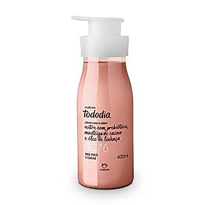 Natura - Linha Todo Dia (Noz Peca e Cacau) - Creme Hidratante Nutritivo para o Corpo 400 Ml - (Natura - Every Day (Pecan Nut and Cocoa) Collection - Nourishing Body Moisturizing Cream 13.52 Fl Oz)