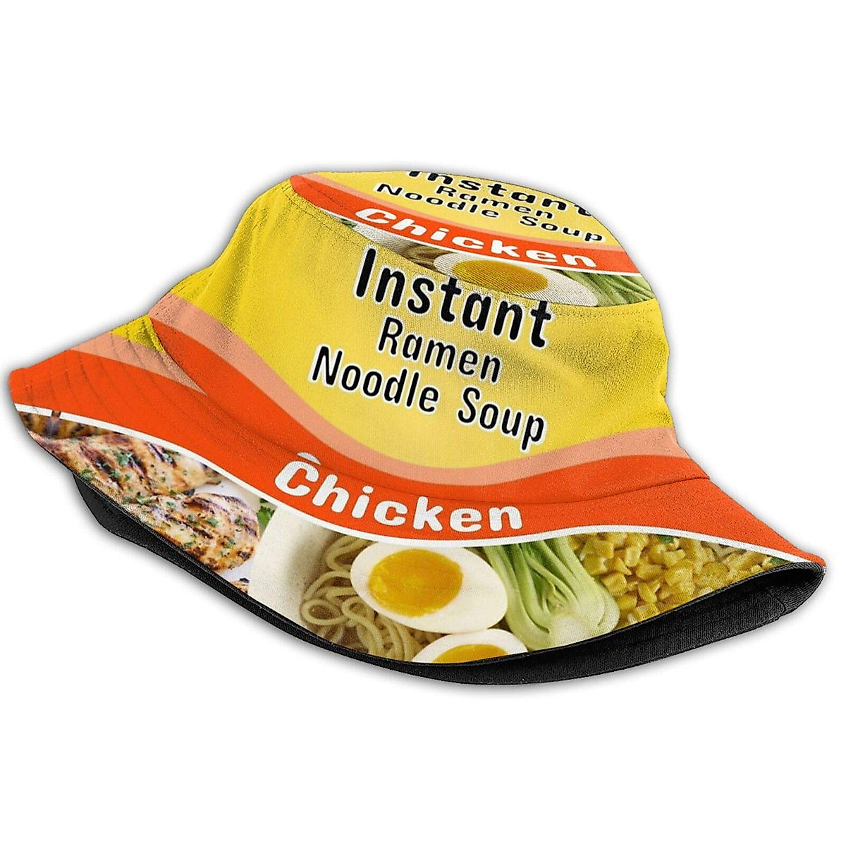 Instant Ramen Noodle Unisex Bucket Hat Summer Travel Beach Sun Hats Outdoor Cap