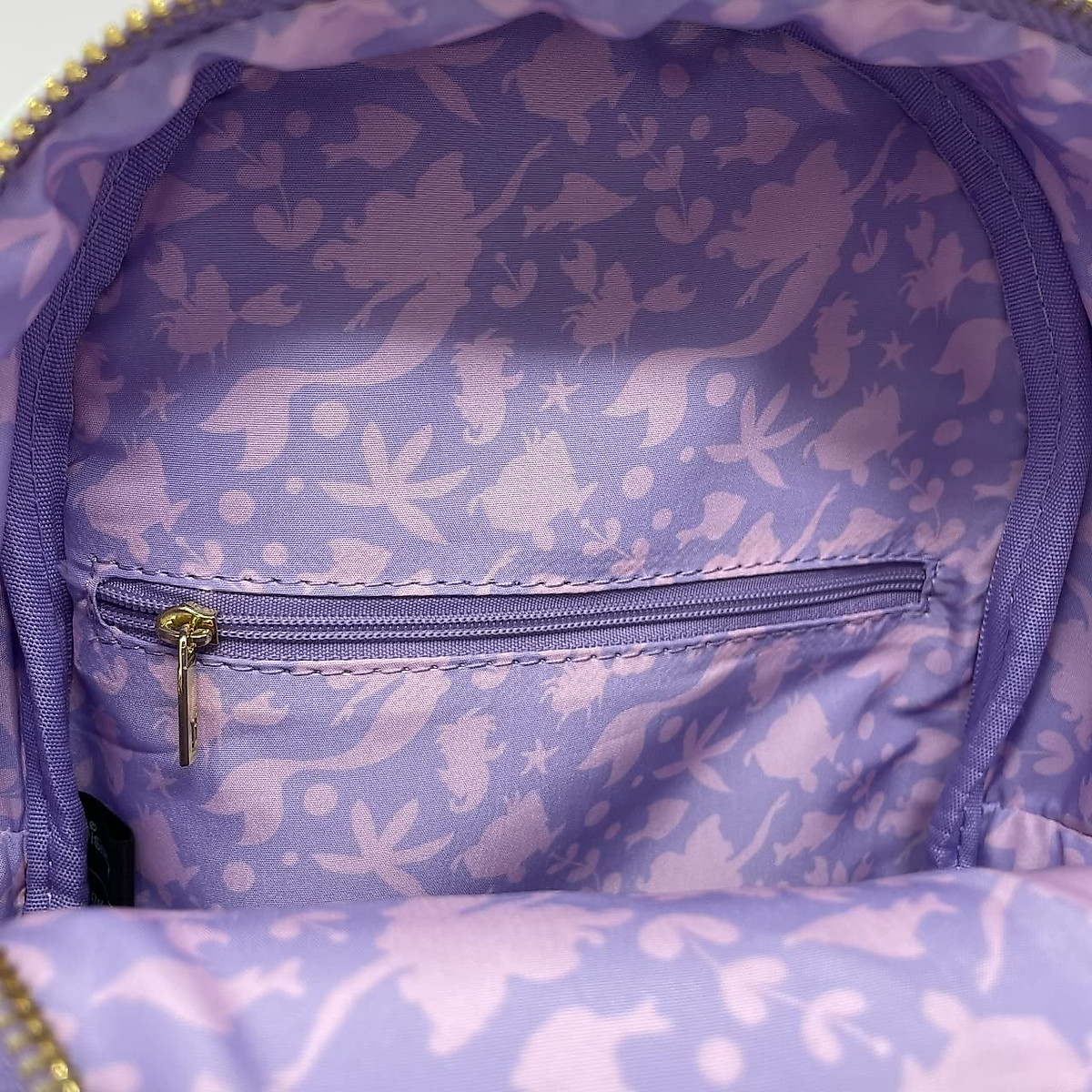 Loungefly Disney Little Mermaid All-Over-Print Exclusive Mini Backpack