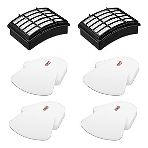 Housmile LV-H132 True HEPA and Activated Carbon Filters Set 3-in-1 Nylon Pre-Filter Compatible With Levoit LV-H132, LV-H132-RF - Pack of 2