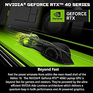 acer 2023 Newest Predator Helios Neo Gaming Laptop, 16" WQXGA 165Hz Display, Intel Core i7-13700HX, NVIDIA GeForce RTX 4060 Graphics, 64GB DDR5 RAM, 4TB SSD, Backlit Keyboard, Windows 11 Home