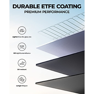 BLUETTI Solar Generator EB55 with PV200 Solar Panel Included, 537Wh Portable Power Station w/ 4 110V/700W AC Outlets, LiFePO4 Battery Pack for Camping, Adventure, Emergency