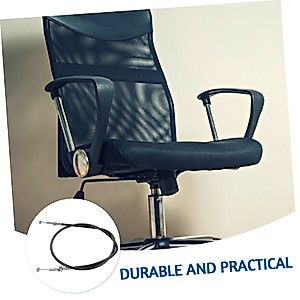 TIDTALEO Chassis Cable Rubber Base Cable Recliner Handle Replacement Recliner Release Handle Recliner Cable Hydraulic Replacement Cable Salon Chair Aluminum Alloy Shampoo Bed Chair Line