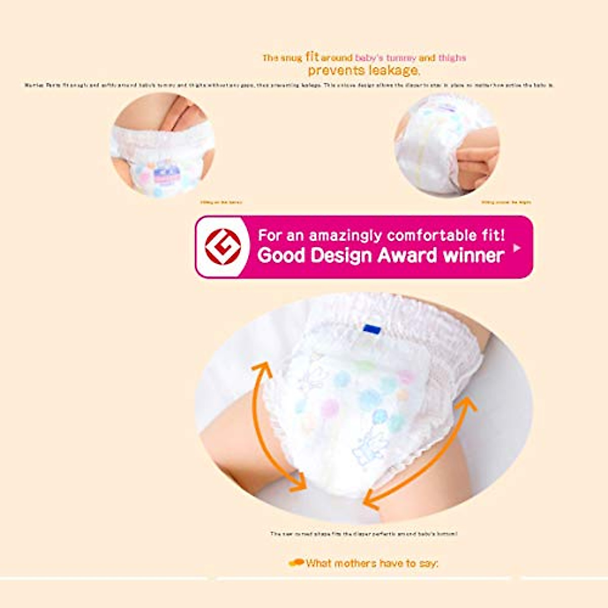 Pull Up Pants Size XL (27-38 lbs) 38 Counts, Safe Materials, Parallel Import Product, Made in Japan, Soft for Tummy