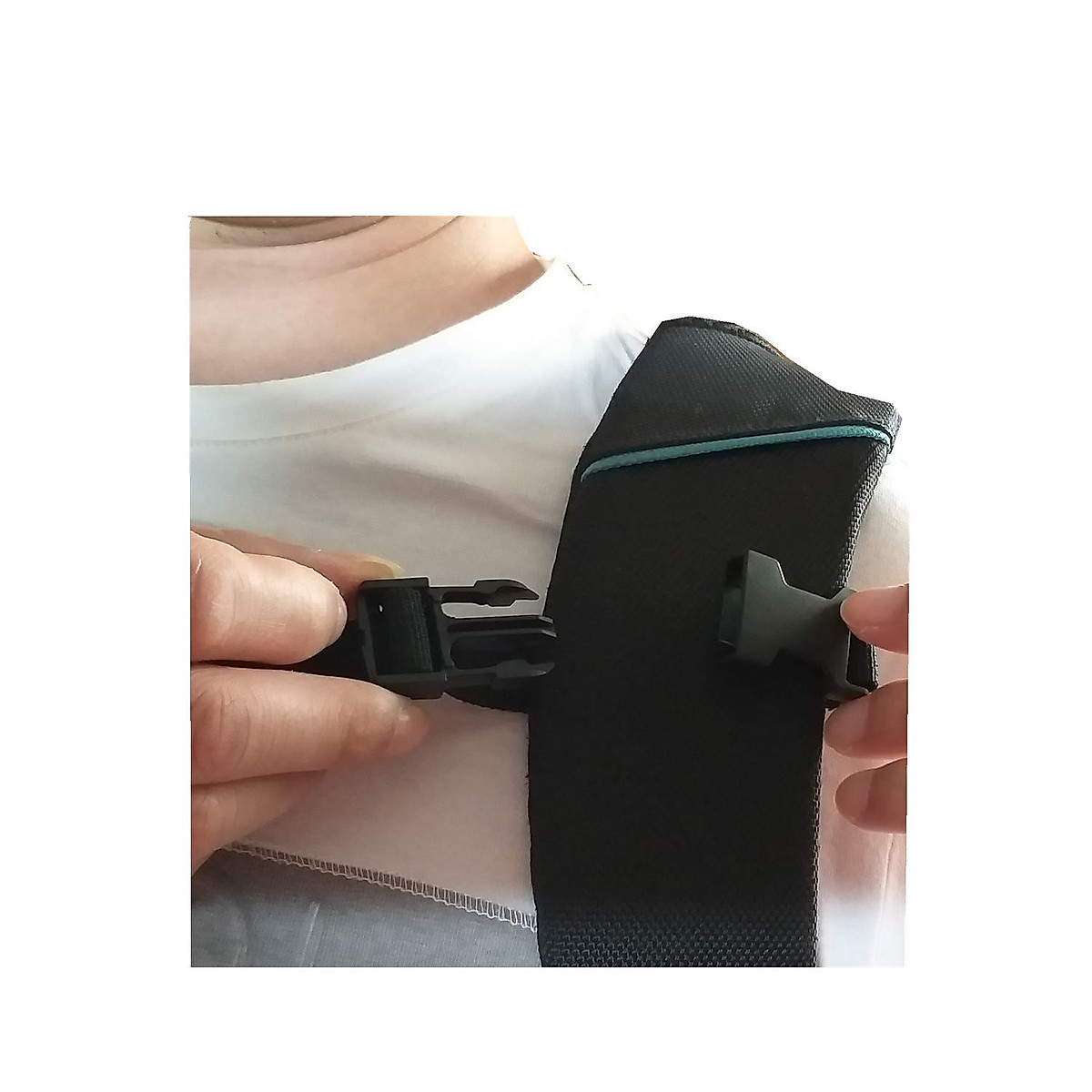 Amlrt Nylon Backpack Chest Strap